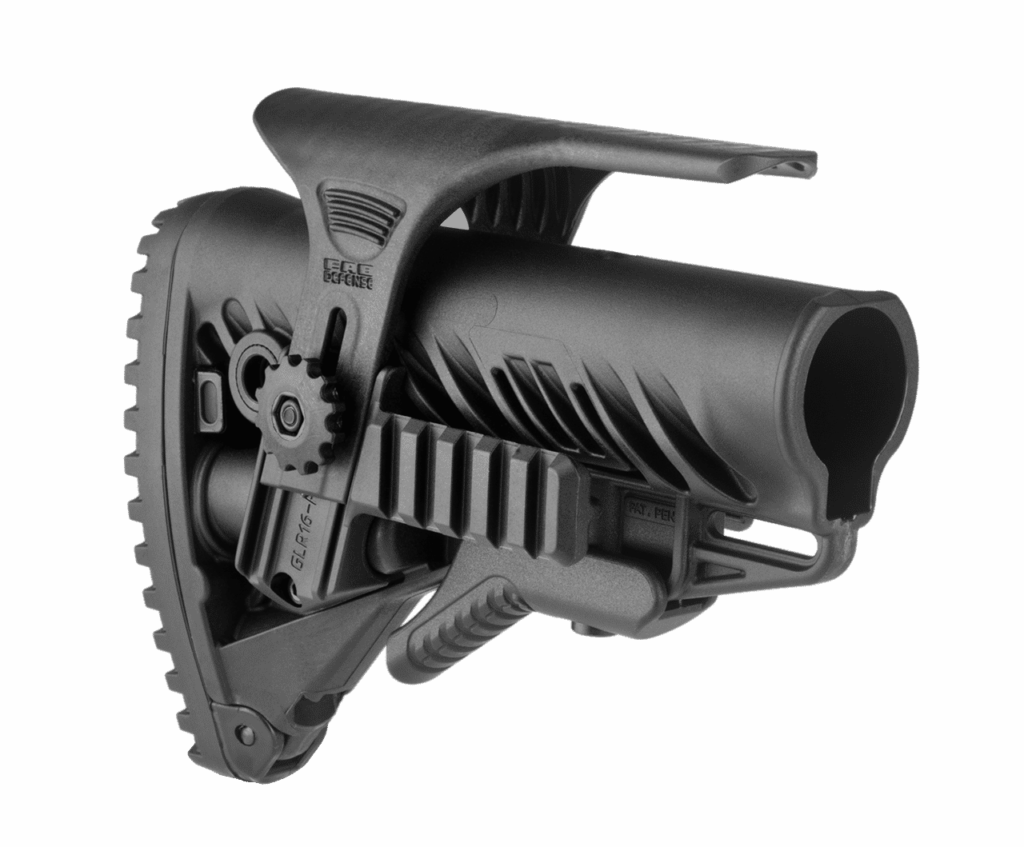 GLR-16 PCP Fab Defense M4/M16/AR15 Tactical Buttstock w/ Picatinny ...