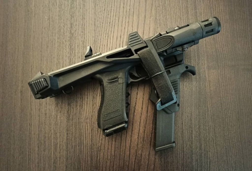 Recover Tactical MG9 Glock Magazine Holder & Angled Foregrip (Non-NFA ...